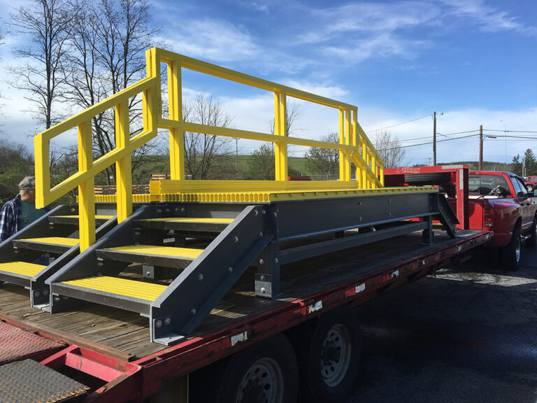 Fiberglass Walkway, Stair, and Platform Systems | Walkways, Stairs ...